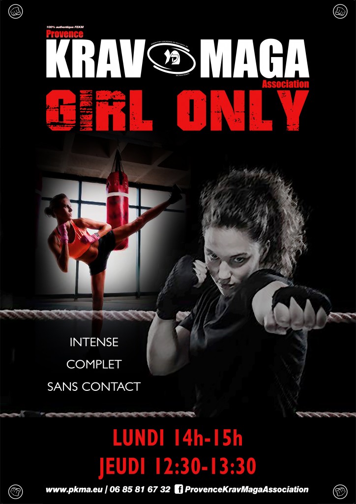 COURS RESERVE AUX FEMMES " ONLY GIRLS" - Provence Krav Maga Association